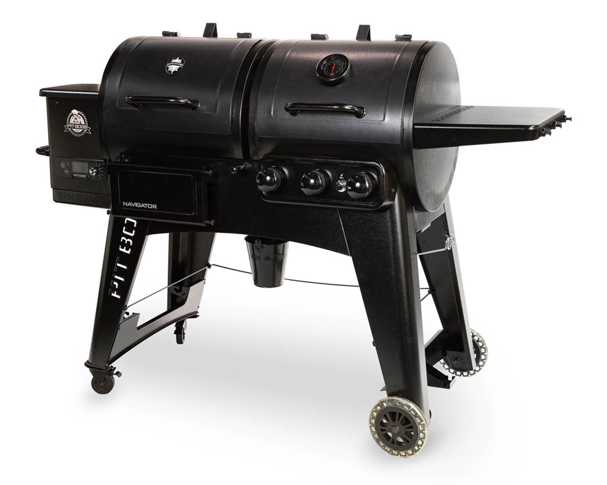 Barbecue a Pellet Navigator 1230G con Lega in Acciaio e Ghisa - Pit Boss - FloralGarden